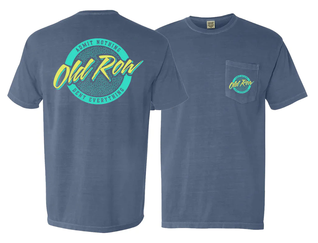 Old Row Circle Logo Pocket Tee | High Pines Outfitters