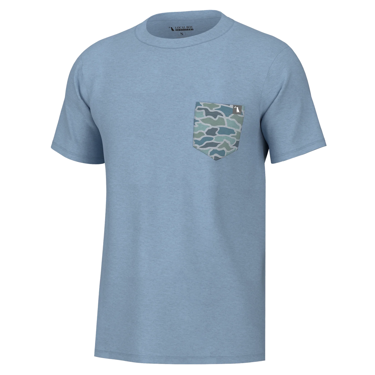 Youth SS Heather Blend Crews | High Pines Outfitters