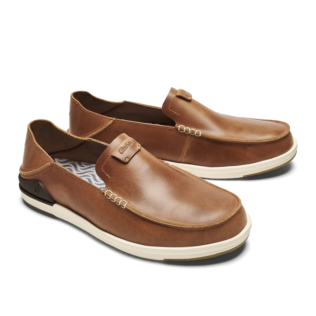 Kākaha Men's Leather Slip-On | High Pines Outfitters